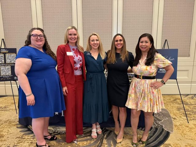 Board with Judge Tonya McLaughlin - Photo