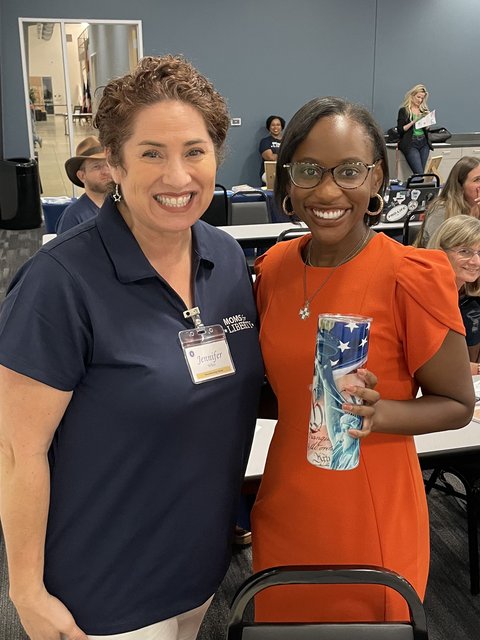 Vice Chair Jennifer & Guest Speaker Mary Elizabeth Castle - Photo