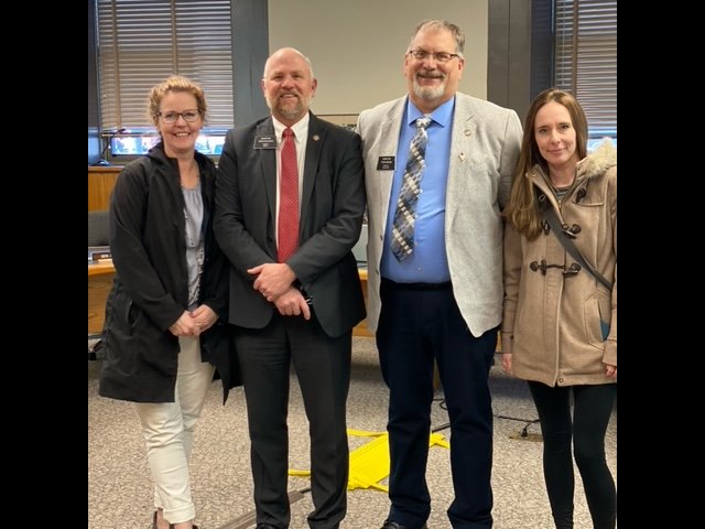 Senator Paulson and Senator Beard - Photo